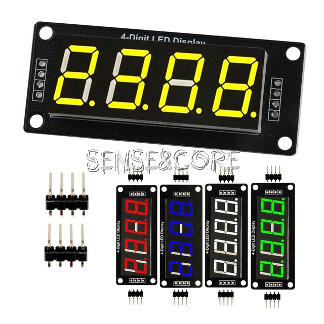 TM1637 0 56INCH 4 Digit LED Display Tube Decimal 7 Segment Module $2.05 ...
