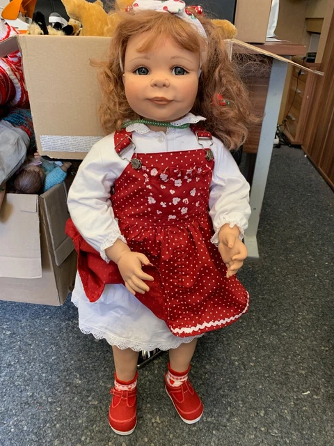 GABY JAQUES POUPON de Collection Vinyl Poupée 80 Cm. État Parfait EUR 105,02 - PicClick DE