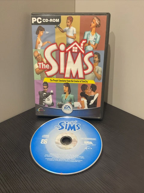 THE SIMS 1 Base Game ORIGINAL RELEASE - PC CD ROM ** COMPLETE ** SIMMS ...
