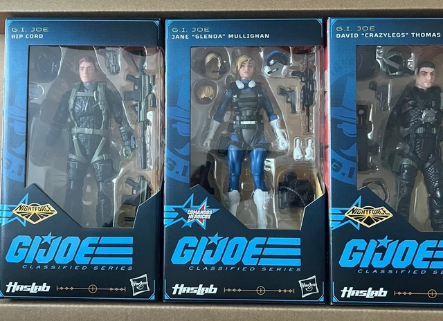 GI JOE CLASSIFIED dragonfly Rip Cord. Crazy Legs And Glenda £150.00 ...