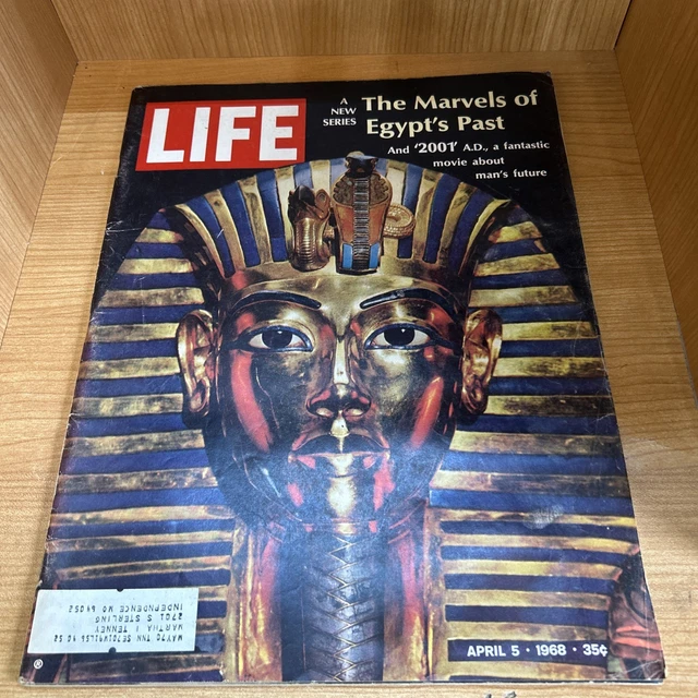 LIFE MAGAZINE APRIL 5, 1968 Marvels of Egypt's Past, 2001 A Space ...