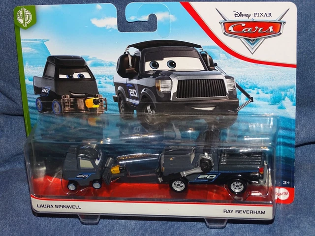 RARE PACK DISNEY Pixar Cars 3 Laura Spinwell + Ray Reverham Chef ...