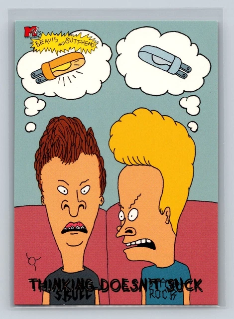 1994 FLEER ULTRA MTV's Beavis And Butt-Head Thinking Doesn't Suck't ...