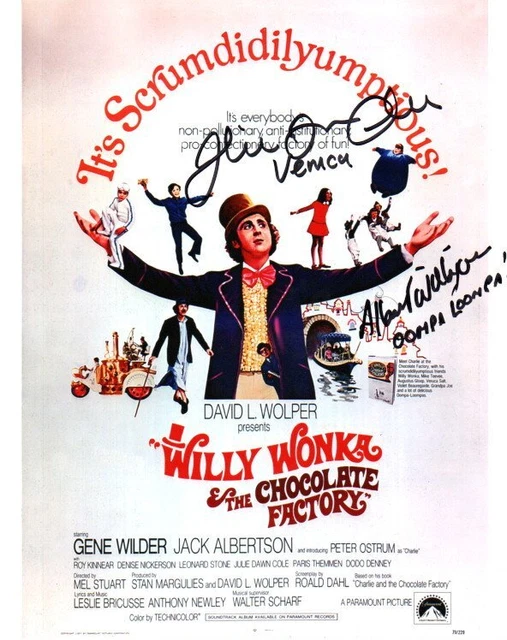 FILM AUTOGRAPH: JULIE DAWN COLE & ALBERT WILKINSON (Willy Wonka) £50.00 ...