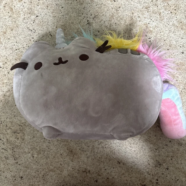 GUND PUSHEEN PUSHEENICORN Plush Stuffed Animal Rainbow Cat Unicorn 12 ...