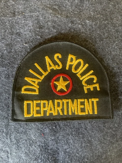 VINTAGE RARE PATCH Police Uniform Dallas Police Department $12.99 ...