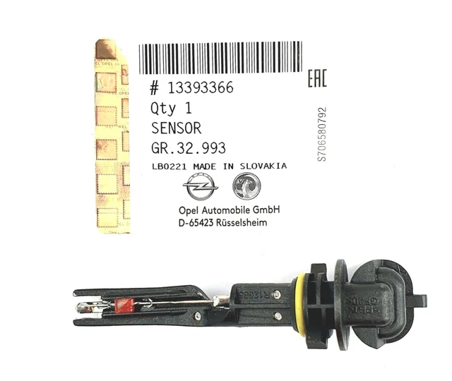ORIGINAL OPEL SENSOR Ausgleichsbehälter Astra J, Zafira C, Cascada ...