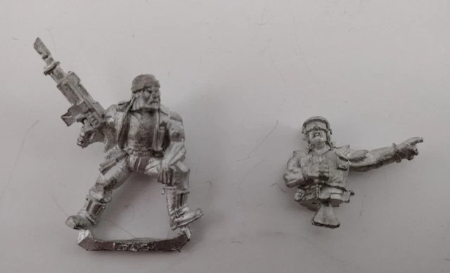 WARHAMMER 40K IMPERIAL Guard Catachan Tank Crew Rider And Tank ...
