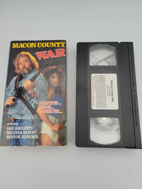 MACON COUNTY WAR VHS 1991 Dan Haggerty £16.48 - PicClick UK
