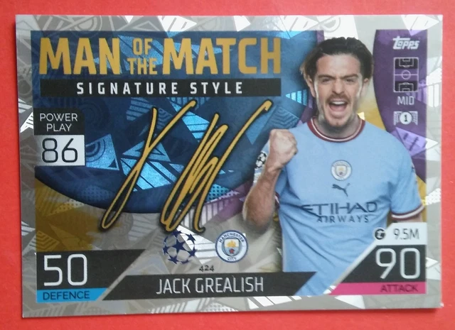 JACK GREALISH MATCH Attax 2022/23 DYNAMO Exclusive Edition Card EUR 5,68 - PicClick FR