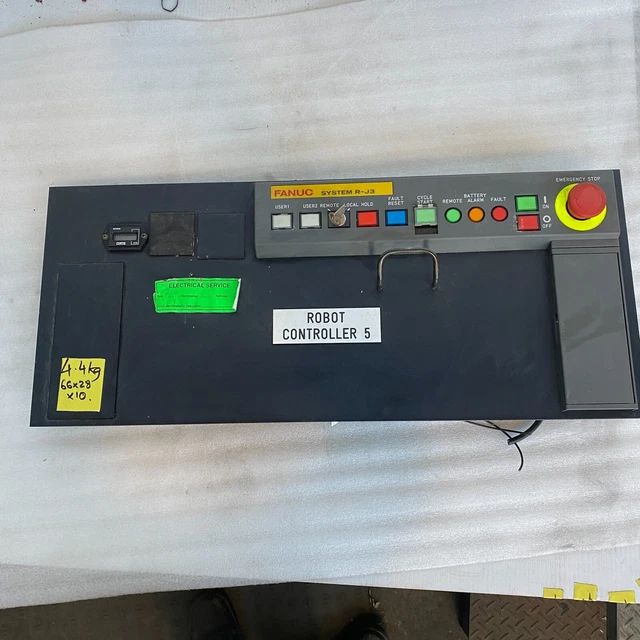 FANUC A05B-2401-C003 OPERATOR'S Panel Robot System R-J3 Controller PLC ...