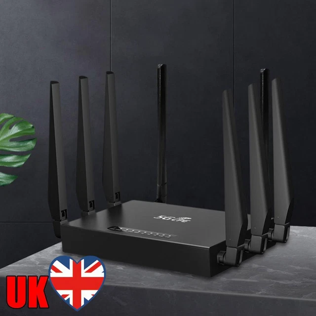 5G CPE WIFI6 Router SIM Card Solt Dual Band 2.4G+5.8G Wireless Router(EU Plug) £91.31 - PicClick UK