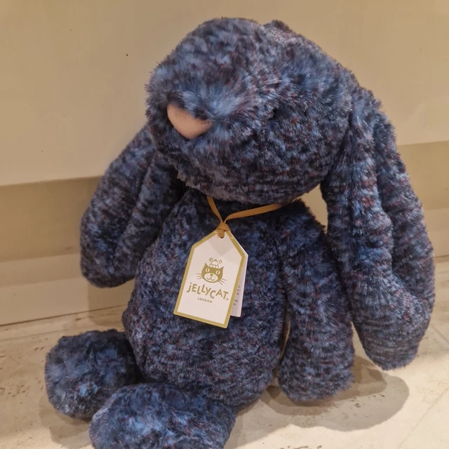 AUTHENTIC JELLYCAT HOPSCONE Luxe Medium Bunny BNWT Collectable Plush £ ...