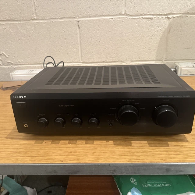 SONY TA-FE230 STEREO Integrated Amplifier £50.00 - PicClick UK