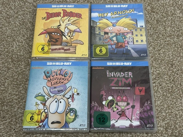INVADER ZIM + 3 Mo American Shows Complete Series New Blu Ray Region B ...