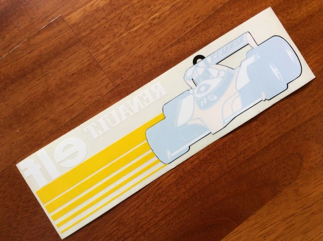 STICKER AUTOCOLLANT ORIGINAL RENAULT ELF R5 R16 turbo Fuego racing ...