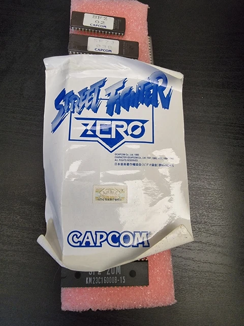 CAPCOM CPS STREET FIGHTER Zero ARCADE ROMSET GENUINE MVS JAMMA ARCADE ...