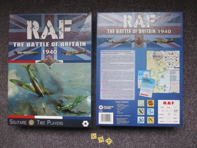 RAF BATTLE OF Britain 1940 Board Game £59.00 - PicClick UK