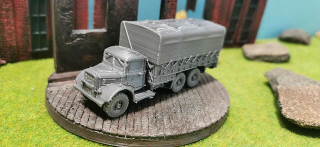 AUSTIN K6 (FRÜHE Version) WW2 GB UK Militär Truck LKW Bausatz 1/87 1/72 ...