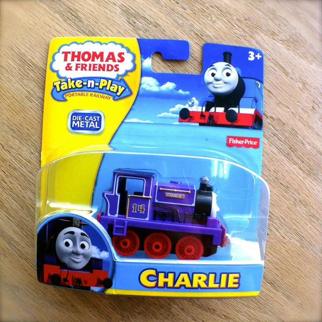 THOMAS & FRIENDS CHARLIE Take-N-Play diecast Steamie 14 train tank ...