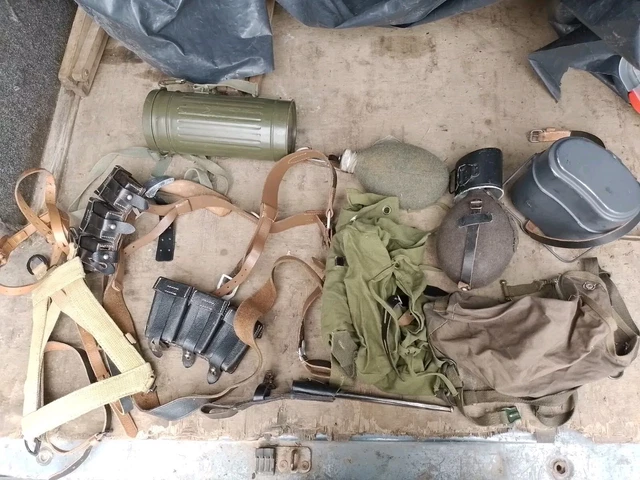 WW2 REPRODUCTION GERMAN K98 Webbing Set £350.00 - PicClick UK