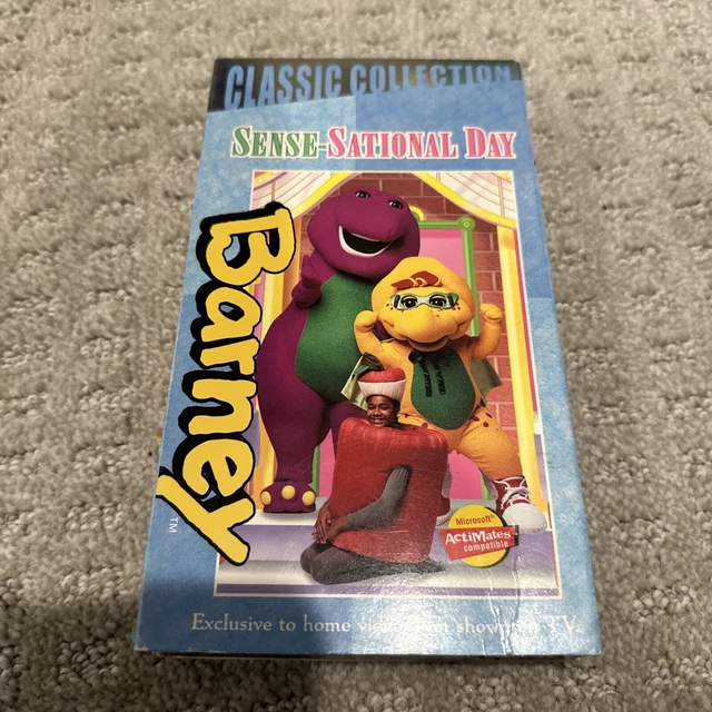 BARNEY - BARNEYS Sense-Sational Day (VHS, 2000, Classic Collection) £9. ...