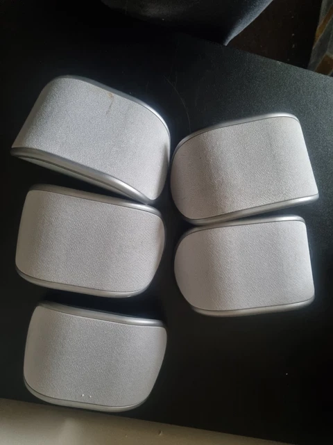 SONY SS-CT5 SURR. L Home Cinema Surround Sound Speakers Silver without stands £30.00 - PicClick UK