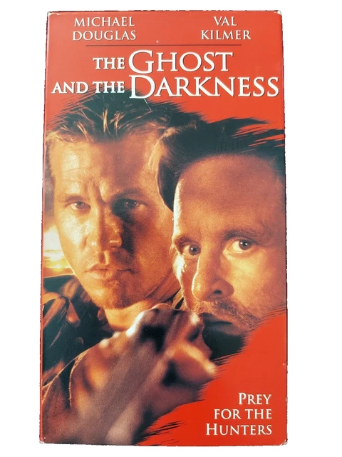 THE GHOST AND the Darkness VHS Movie Cassette Tape 1996 £5.70 - PicClick UK