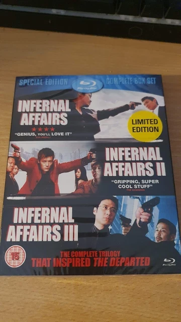 INFERNAL AFFAIRS - The Complete Trilogy [Blu-ray] £23.50 - PicClick UK