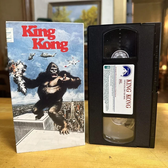 KING KONG VHS 1976 Jeff Bridges Jessica Lange Charles Grodin 1976 £3.10 ...