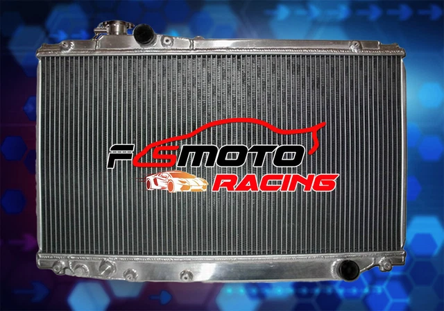 ALUMINUM RADIATOR 1993-1998 For Toyota Supra MK4 JZA80 Turbo L6 3.0L MT ...