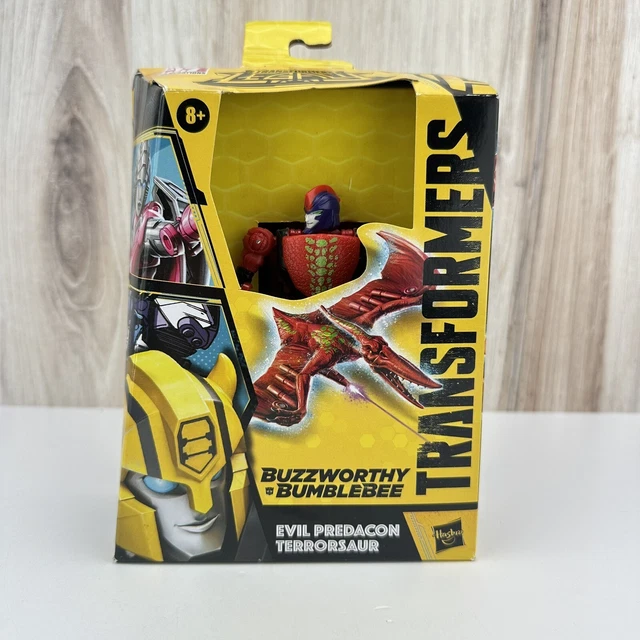 TRANSFORMERS BUZZWORTHY BUMBLEBEE, Evil Predacon Terrorsaur ...