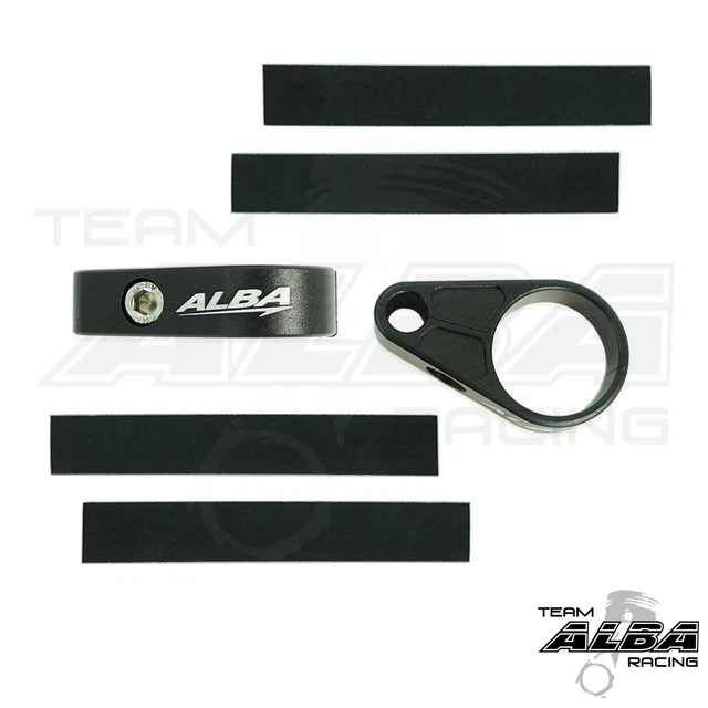 YFZ 450 450R Banshee Blaster Línea Del Freno Abrazaderas Alba Racing ...