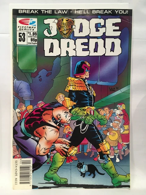 JUDGE DREDD #53 FN Fleetway Comics EUR 2,54 - PicClick FR
