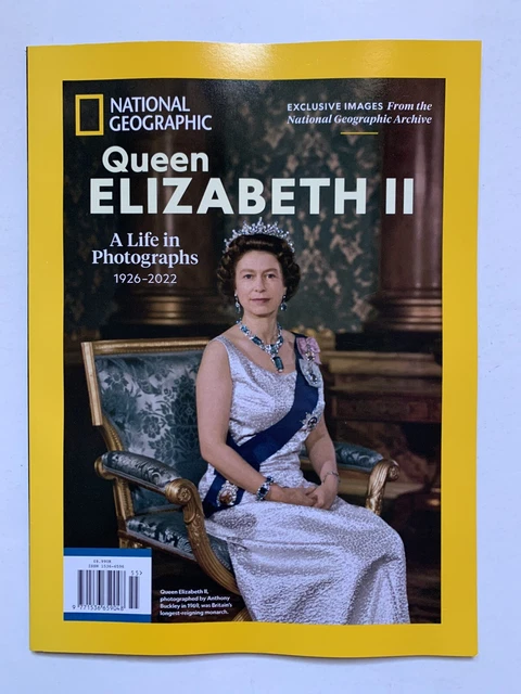 QUEEN ELIZABETH II Tribute Royal Family National Geographic Magazine ...