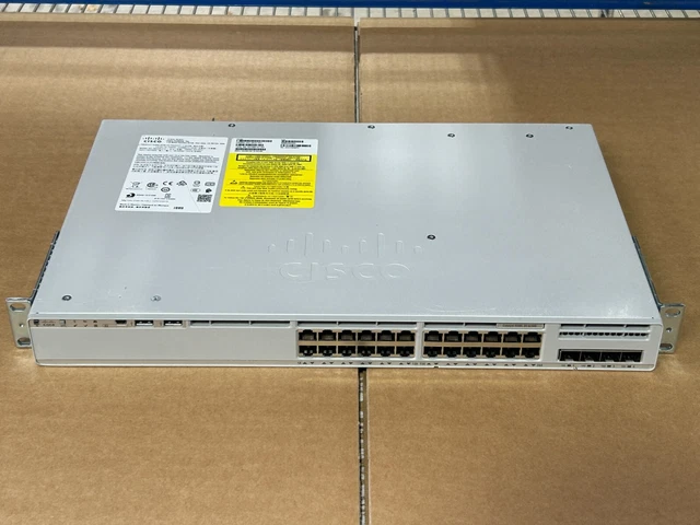 CISCO C9200L-24T-4X-E SWITCH - Front Panel Chipped - See Pictures ...