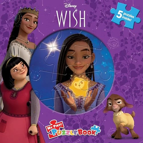 DISNEY WISH MY First Puzzle Book by Phidal Publishing 9782764357262 NEW ...