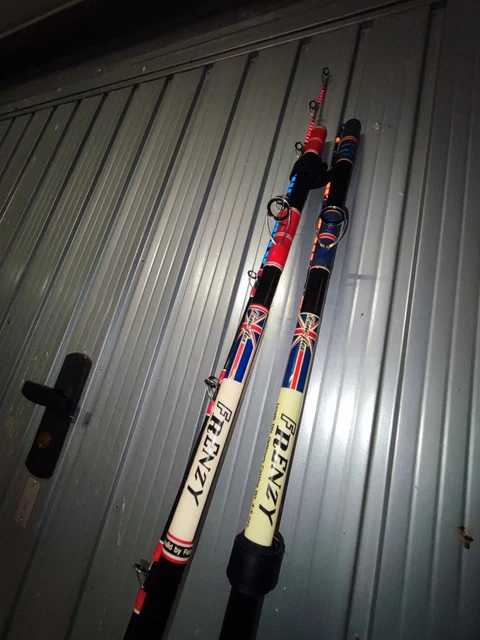 CONOFLEX FRENZY SURFCASTING Beach Fishing Rods for Rotary Reel £649.34 ...
