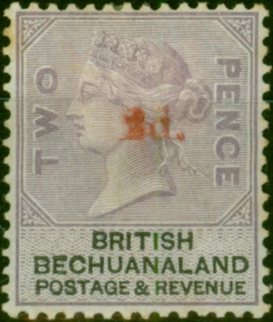 Bechuanaland 1888 2d On 2d Lilac And Black Sg23 Good Mm Eur 32 39