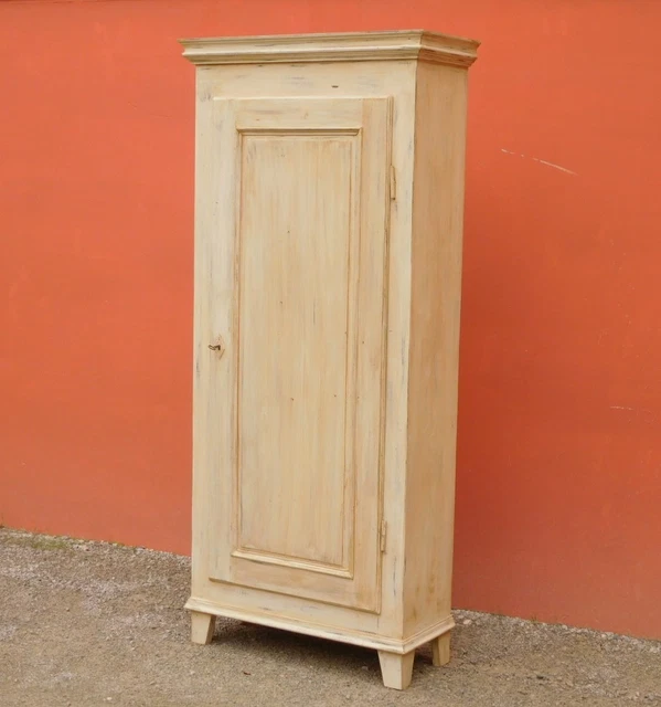 ARMADIO STIPO DISPENSA bonnetiere un'anta, laccato Shabby Chic, '900 ...