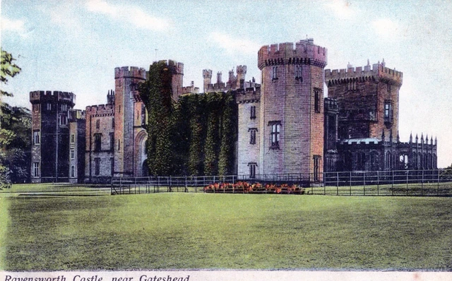 POSTCARD OF RAVENSWORTH Castle. Gateshead. Monarch Series.Early 1900s ...