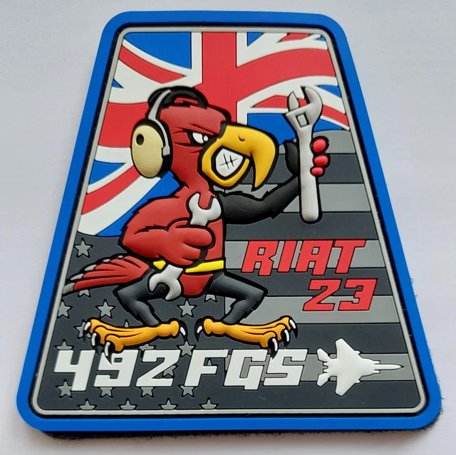USAF US AIR Force 492nd FGS F-15E Strike Eagle Maintenance RIAT 23 3D ...