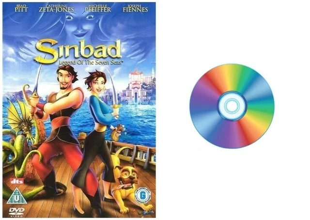 SINBAD LEGEND OF The Seven Seas - [DVD Without Case] £3.39 - PicClick UK