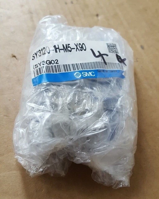 SMC SY3120-1H-M5-X90 SOLENOID Valve Qty: 4 (Br2.2B3) £121.88 - PicClick UK