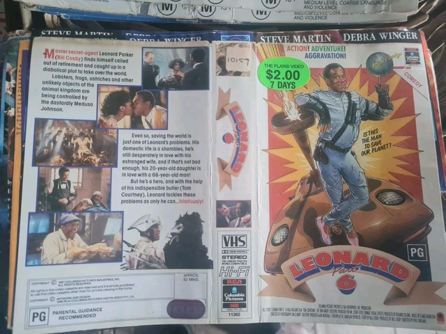 VHS LEONARD COVER Slip $10.00 - PicClick AU