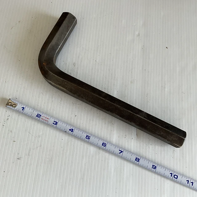 RARE VINTAGE HEAVY Duty Steel Allen Key Hex Wrench 24 Din 911/50 Cr-V4 ...