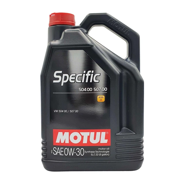 MOTUL SPÉCIFIQUE 504 00 - 507 00 SAE 0W-30 Huile VW 504 00, 507 00, 5 ...