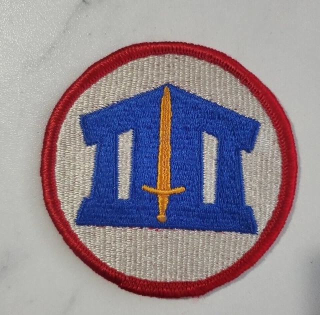 MILITARY PATCH ARMY ROTC School Senior Red Border Color Variant $14.00 ...