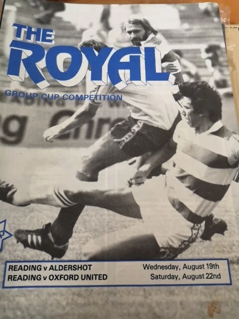 READING FC PROGRAMMES 1981 £15.00 - PicClick UK