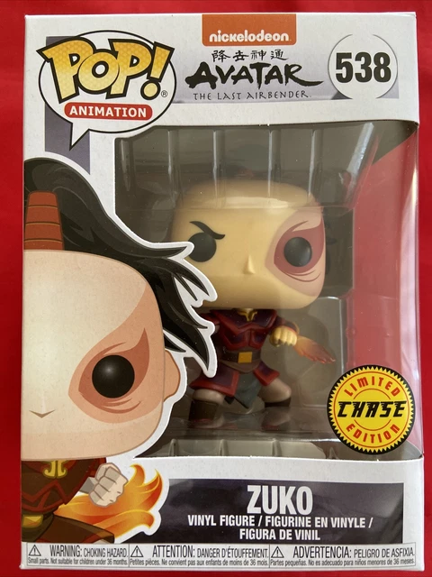FUNKO POP ANIMATION Avatar The Last Airbender Zuko 538 Limited Chase ...